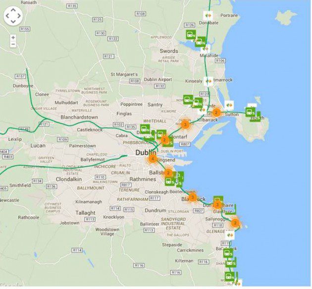 Mapa de Dublin: bairros, regiões e transporte na capital irlandesa